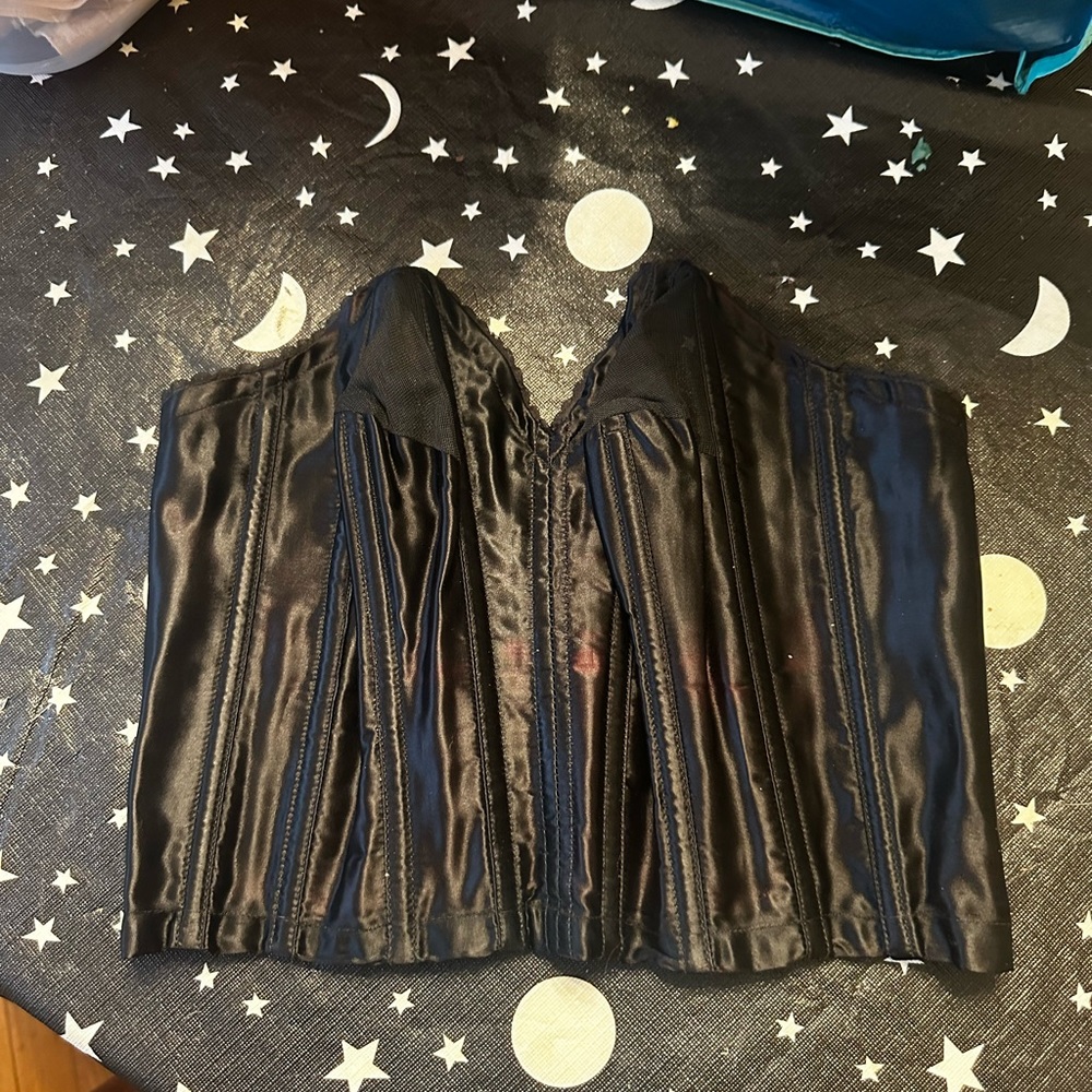 Lady Marlene Acetate Satin Bustier Gem